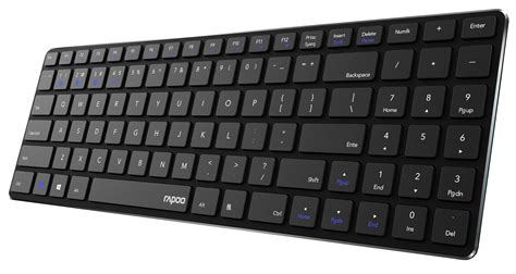 Rapoo E9100m Multi Mode Wireless Ultra Slim Keyboard
