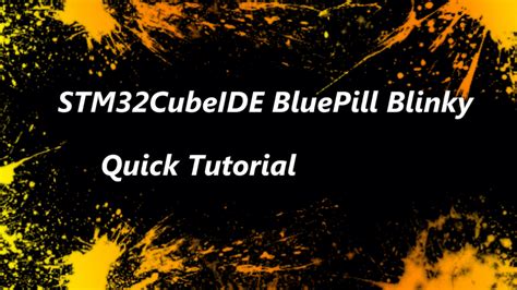 Quick Tutorial On New Stm32cubeide Stm32 Programming Slemis Webpage