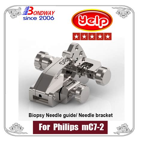 Reusable Biopsy Needle Guide For Phillips Color Doppler Ultrasonic Imaging Micro Convex