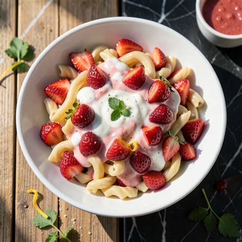 Polish Strawberry Pasta Recipe Sweet Tart Twist On Al Dente Noodles