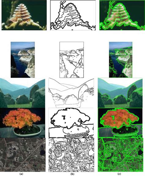 Segmentation Result A Original Image B Region Boundaries And C