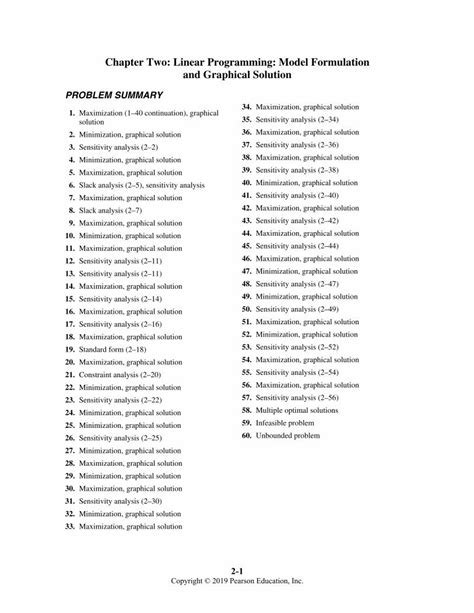 Pdf Chapter Two Linear Programming Model Formulation And Dokumentips
