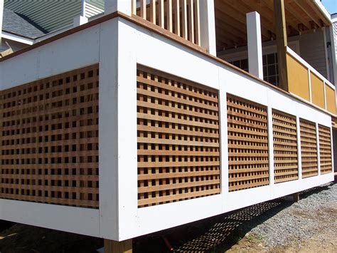 How To Build A Lattice Deck Railing At Lucinda Christine Blog