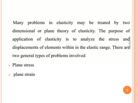 Theory Of Elasticity Pptx