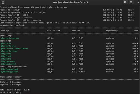 setting up glusterfs on fedora first of all what is glusterfs by