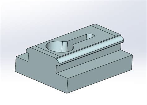 压凹模设计图 Solidworks 2015 模型图纸下载 懒石网