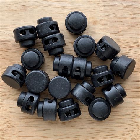 Button Toggle Cord Locks Premium Quality Plastic Toggles Etsy