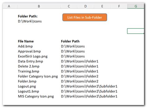 Vba Code To List Files In Folder Quick And Easy Guide