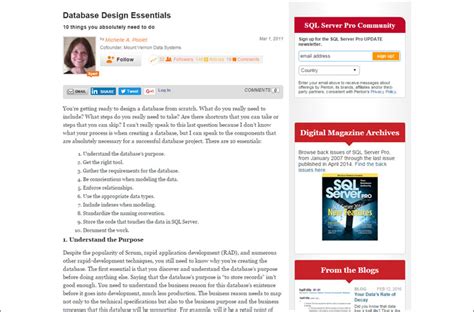 13 Blog Articles On Database Design Best Practices And Tips Vertabelo