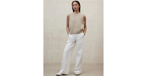 Ecoalf Maple Knit In Natural Lyst Uk