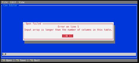 CsvEditor Column Type Dialog Not Wide Enough Issue Gui Cs Terminal Gui GitHub
