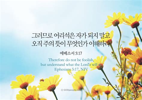 갓피플쇼핑 Godpeoplemall 1005 갓피플 오늘의말씀 그러므로 어리석은 자가 되지 말고 오직 주의 뜻이 무엇인가 이해하라 에베소서 517