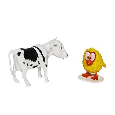 La Granja De Zen On Set With Figures Cow Lola And Chick