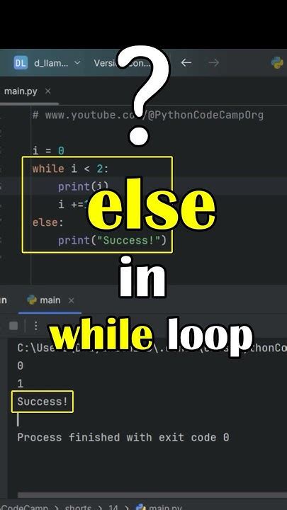 Else Block In While Loop 😳 Tips Python Pythonshorts Shorts Coding Youtube
