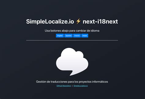 next i18next simplelocalize