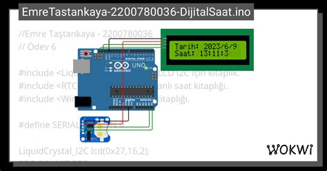 Emretastankaya Ödev6 Lcd Ekran Wokwi Esp32 Stm32 Arduino Simulator