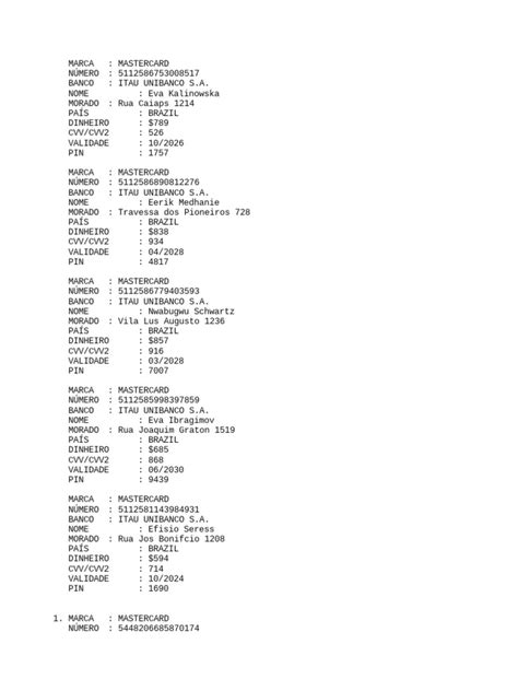 Cc Full Pdf São Paulo Brasil