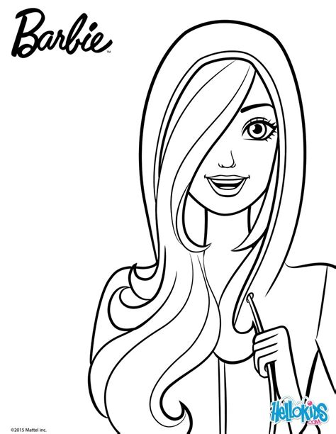 Dibujos Para Pintar Barbie Dibujos Para Pintar