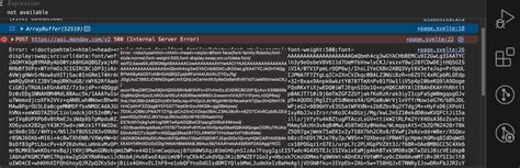 Encountered Internal Server Error When Trying To Upload A File Through Query Monday Apps