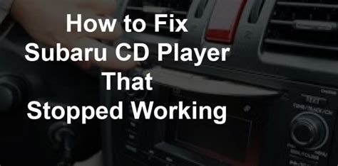 How Much Does It Cost To Fix A Car CD Player AutoVFix Com