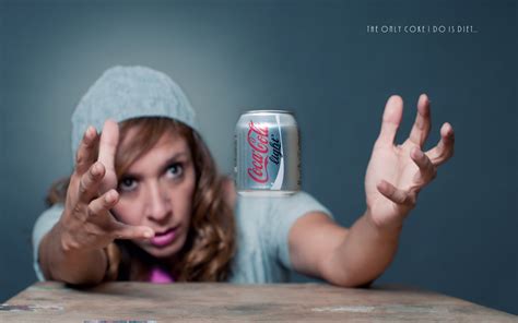 Coca Cola Light Girl Wallpaper 1680x1050 24067