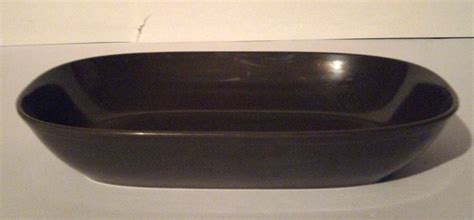 Vintage Melmac Texas Ware Melmac Serving Dish Brown Melamine