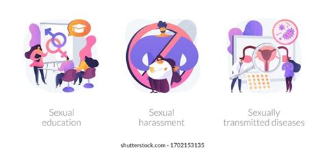 Sexual Behavior Abstract Concept Vector Illustration Stock Vector
