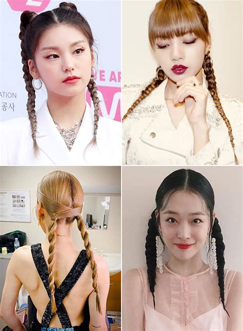 땀흘려도 예쁨 유지★들의 브레이드 헤어 스타일 스타일m