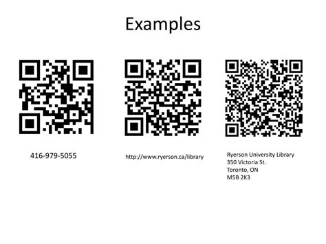 PPT QR Codes The Library PowerPoint Presentation Free Download ID 3039408