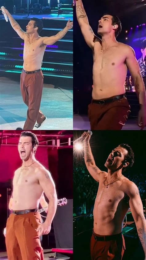 Joe Jonas Shirtless
