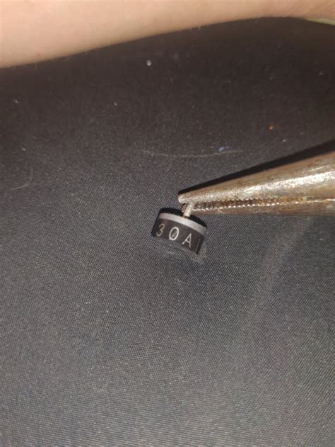 Best Option To Replace A Rectifier Diode I Think Thats What Is It Markings Are 30a10 M1c