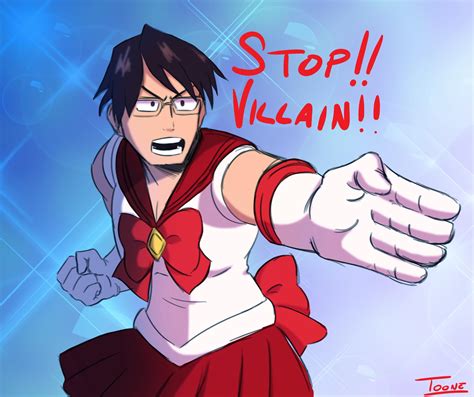Magical Girl Iida Tenya My Hero Academia My Hero Academia Boku No Hero Academia Funny Hero