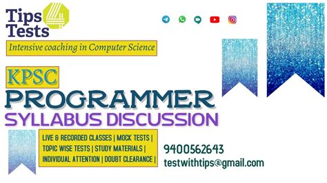 Kerala Psc Programmer Detailed Syllabus How To Prepare Youtube