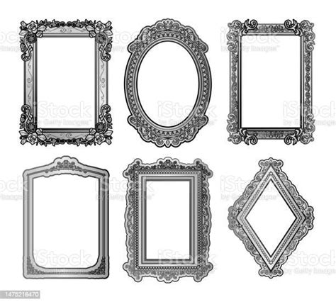 전통적인 장식 빈티지 프레임과 장식품은 벡터 디자인을 설정합니다 발레에 대한 스톡 벡터 아트 및 기타 이미지 발레 T Lounge 구형 자동차 Istock