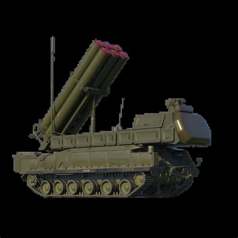 3д-модель | Бук М3 Викинг Зенитный ракетный комплекс 9K317M - купить. #647