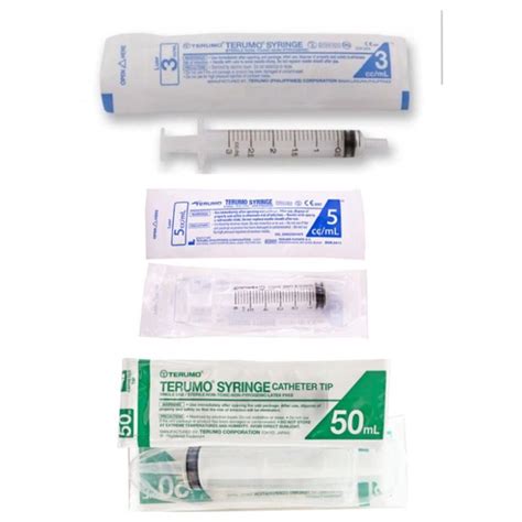 Terumo Syringe 3ml5ml50ml Shopee Malaysia