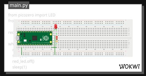 Led Flash Picozero Copy Wokwi Esp32 Stm32 Arduino Simulator