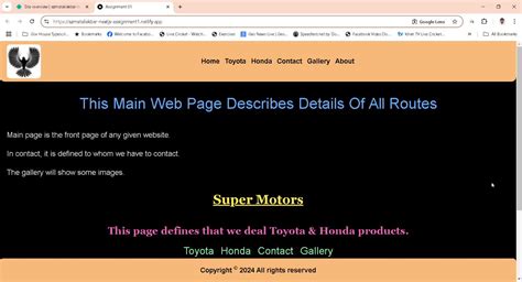 Azmat Ali Akbar On Linkedin Nextjs Assignment 01 Html Css