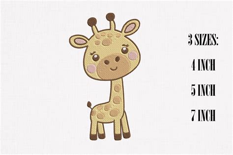 Cute Giraffe · Creative Fabrica