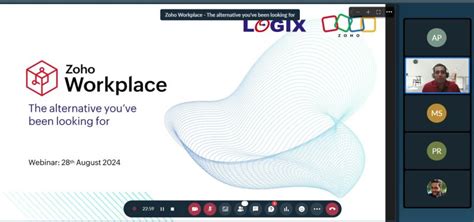 Logix Infosecurity Pvt Ltd On Linkedin Zoho Zohoworkplace Logix Logixinfo Webinar