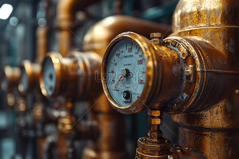 산업 파이프 라인의 기기