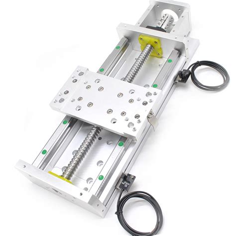 Buy Heavy Duty Linear Stage Actuator 24inch Ballscrew 1605 Hg15 Linear Rail Guide With Nema23