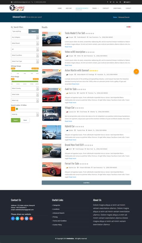 Carbiz Buy Sell Car Marketplace Script By Webhelios Codecanyon