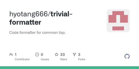 hyotang666 trivial formatter a code formatter for common lisp r
