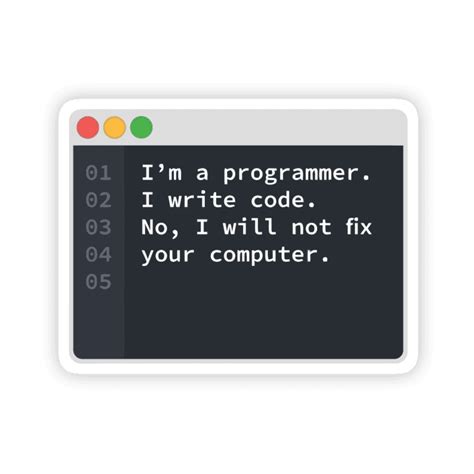 Coding Stickers
