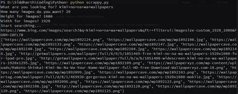 Github Siddharthsainibing Images Scrapper Bing Images Scrapper