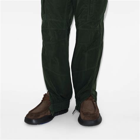 suede log shoes in bat men burberry® official