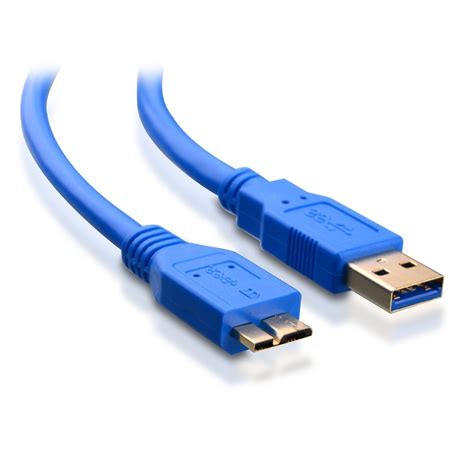 Usb Data External Hdd Hard Drive Disk Cable Blue Barksdale