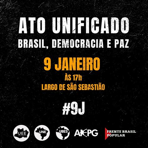 Movimentos Sociais Do Am Realizam Ato A Favor Da Democracia