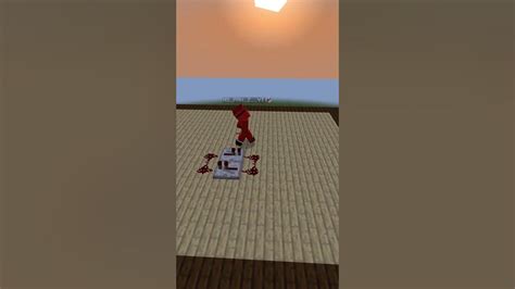 Minecraft Redstone Infinite Loop Shorts Youtube